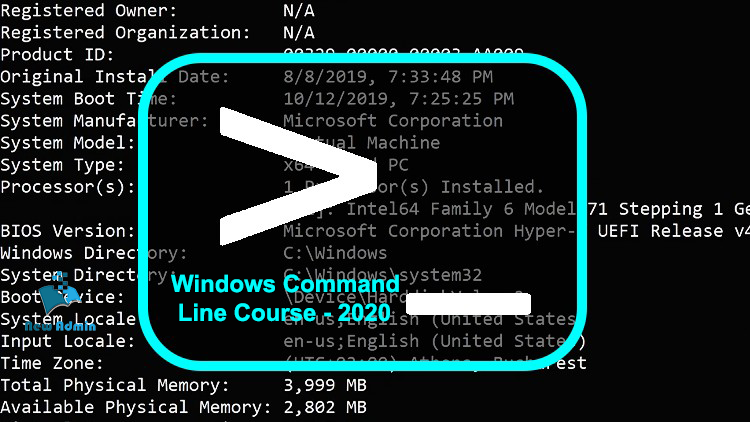Windows Command Line Course - 2020 - NEW ADMIN